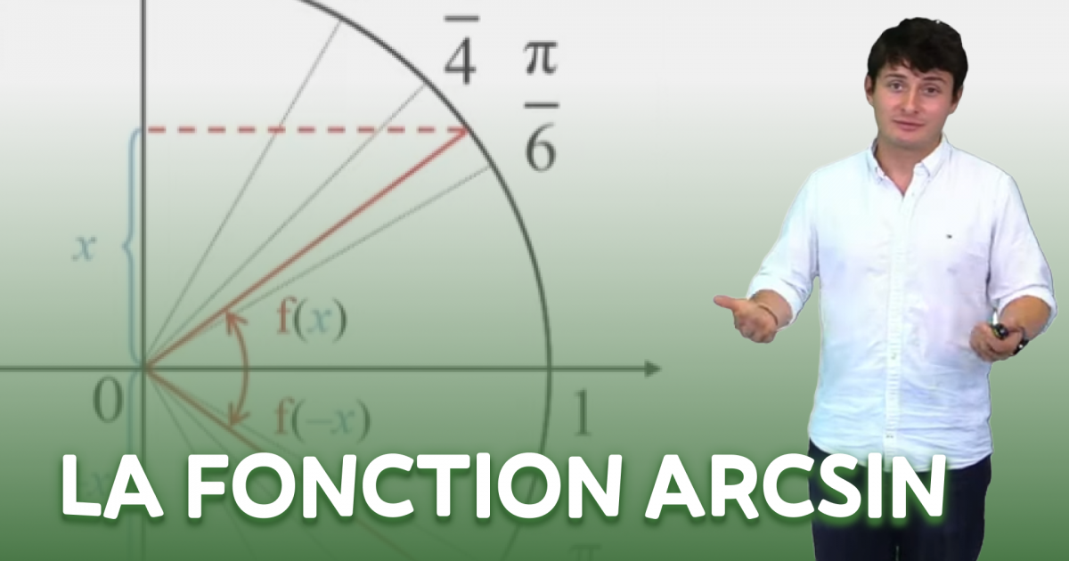 La fonction arcsin – Clipedia - La science et moi