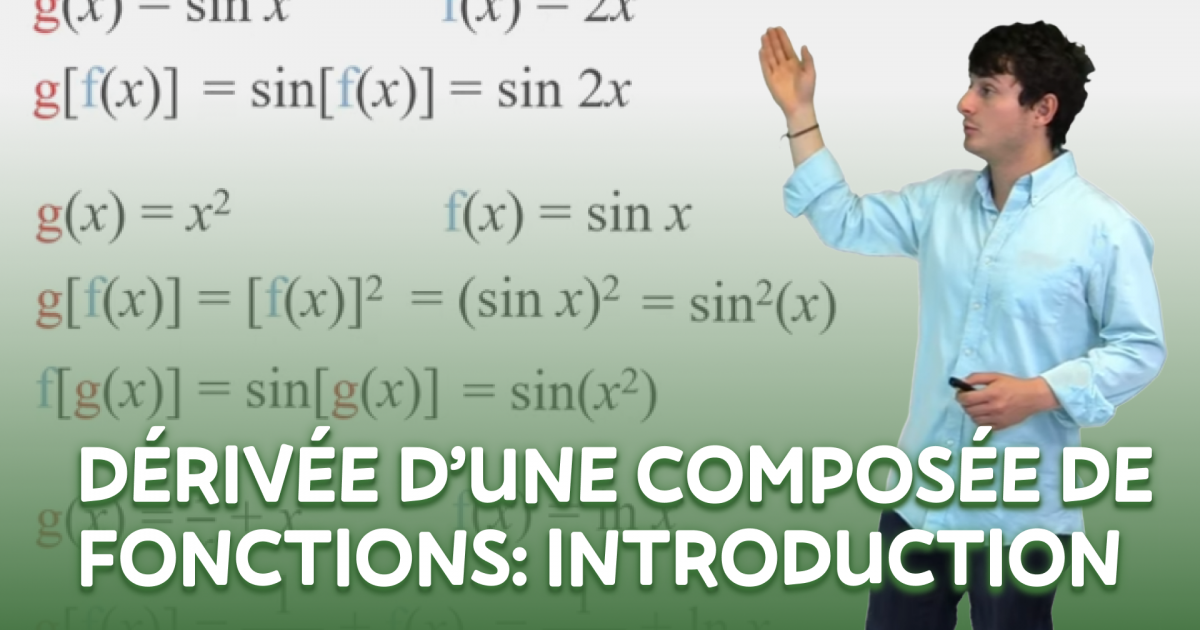 Dérivée d’une composée de fonctions - Introduction – Clipedia - La science et moi