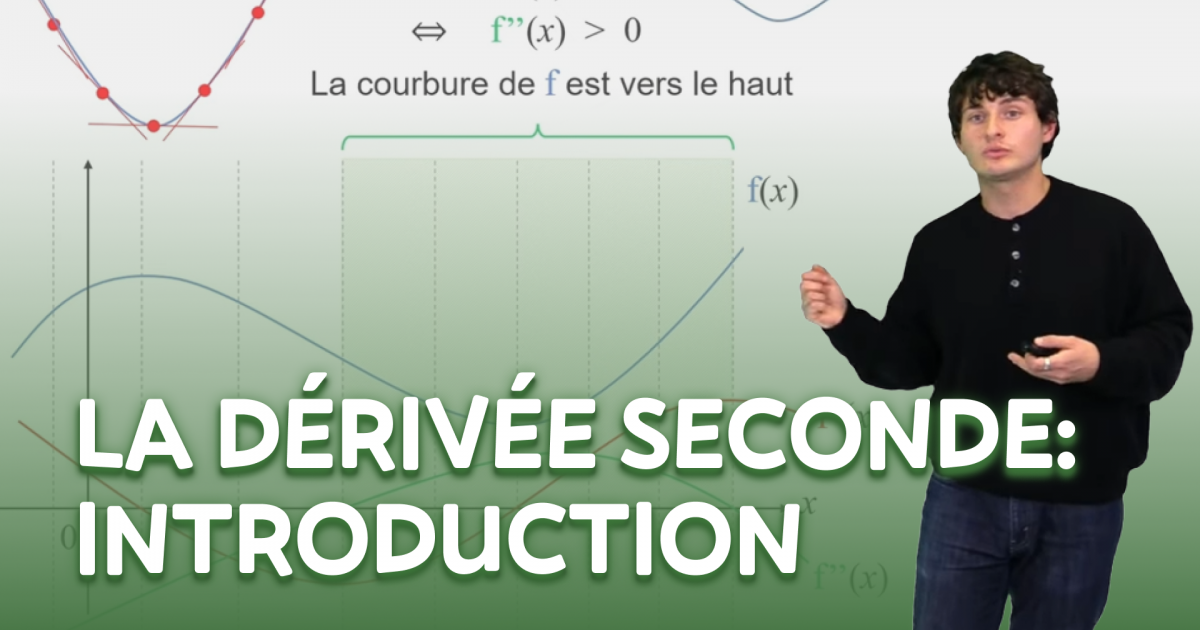 La dérivée seconde - Introduction – Clipedia - La science et moi