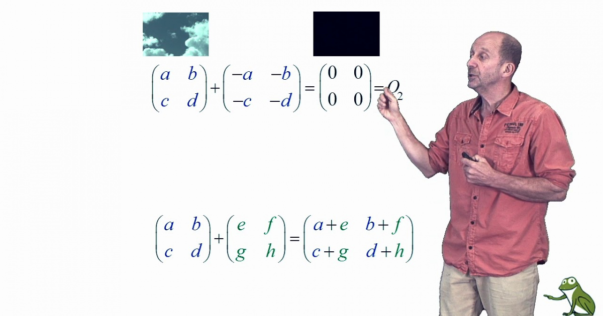 Le calcul matriciel : 1. L’addition – Clipedia - La science et moi