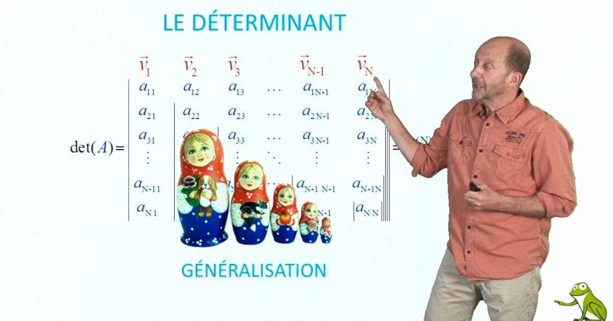 Déterminant : généralisation – Clipedia - La science et moi