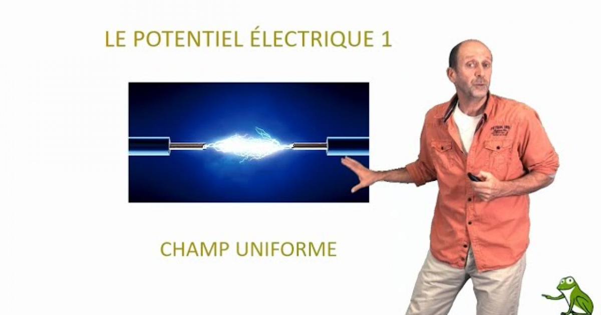 Le potentiel électrique 1 : champ uniforme – Clipedia - La science et moi