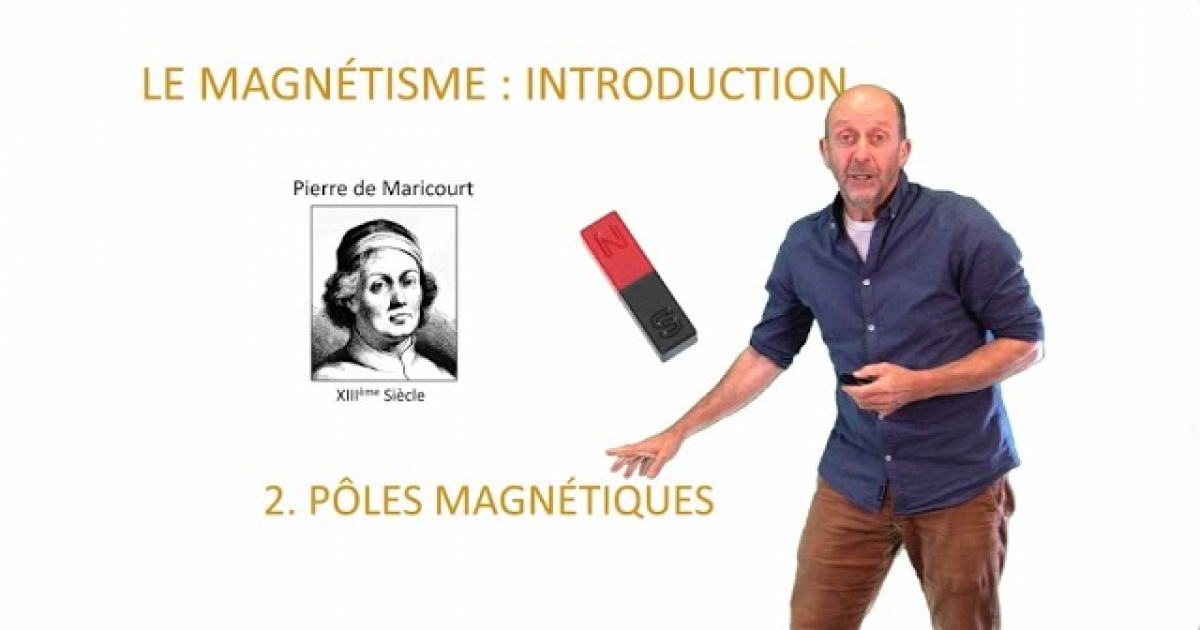Magnétisme introduction 2 : les pôles magnétiques – Clipedia - La science et moi