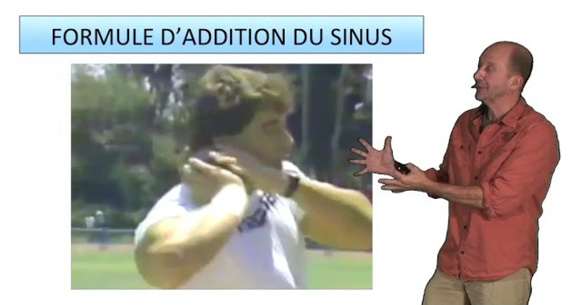Formule d’addition du sinus – Clipedia - La science et moi